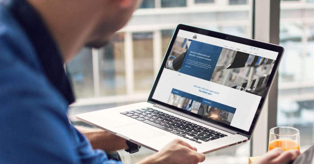 Corporate Website - apra-gruppe – 247GRAD